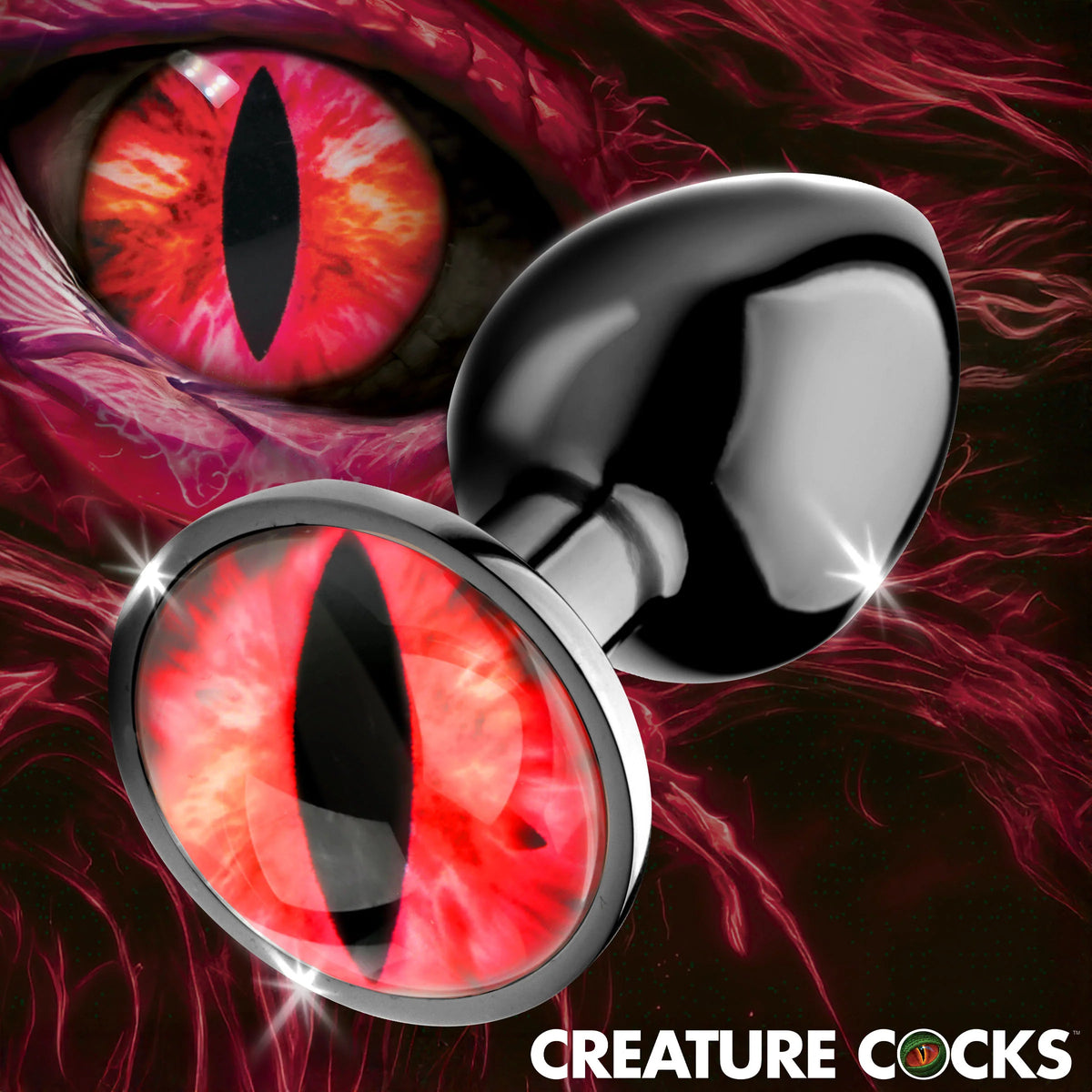 Sinister Eye Red Eye Metal Butt Plug - Small – Extreme Toyz