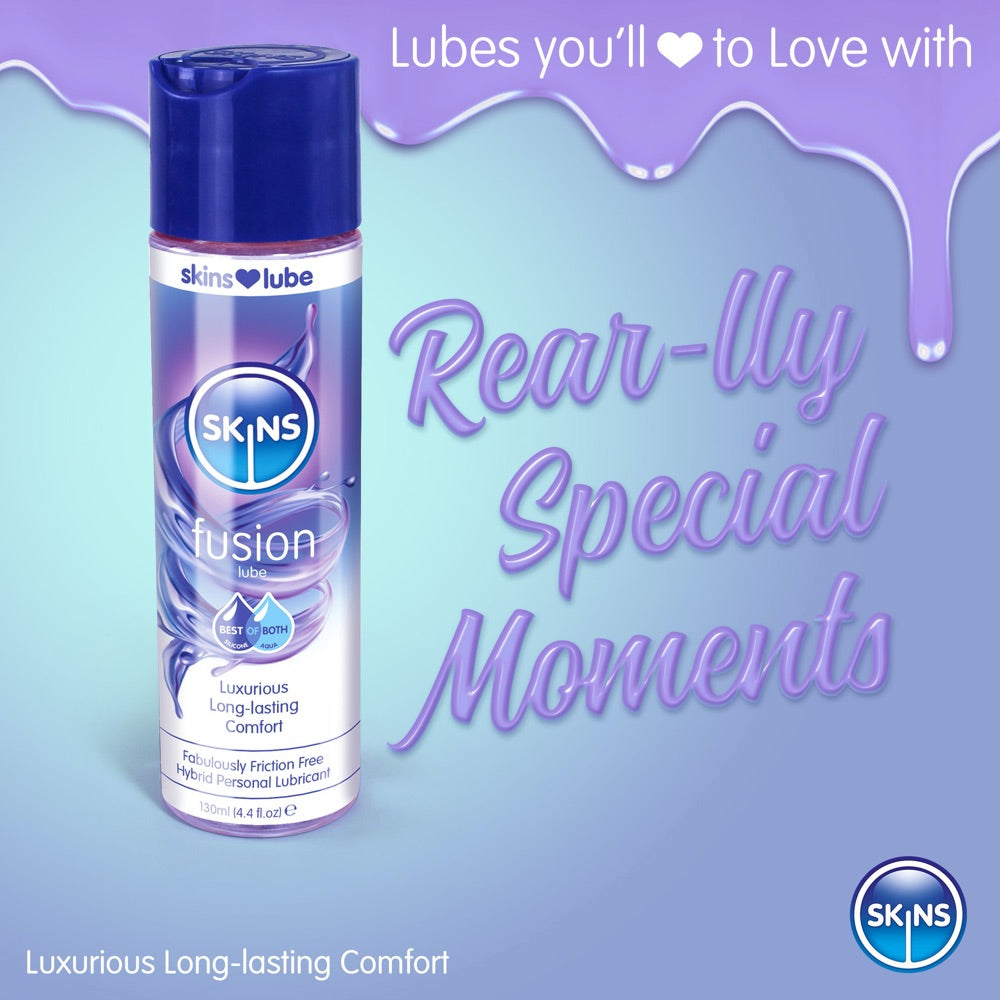 Fusion Silicone & Aqua Hybrid Lubricant - 130ml – Extreme Toyz
