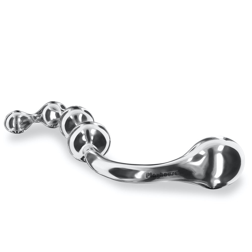 Flow And Bulb Pleasure Stainless Steel Wand – Extreme Toyz