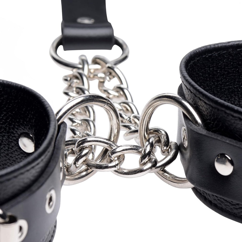 Leather Collar to Wrist Restraints – Extreme Toyz