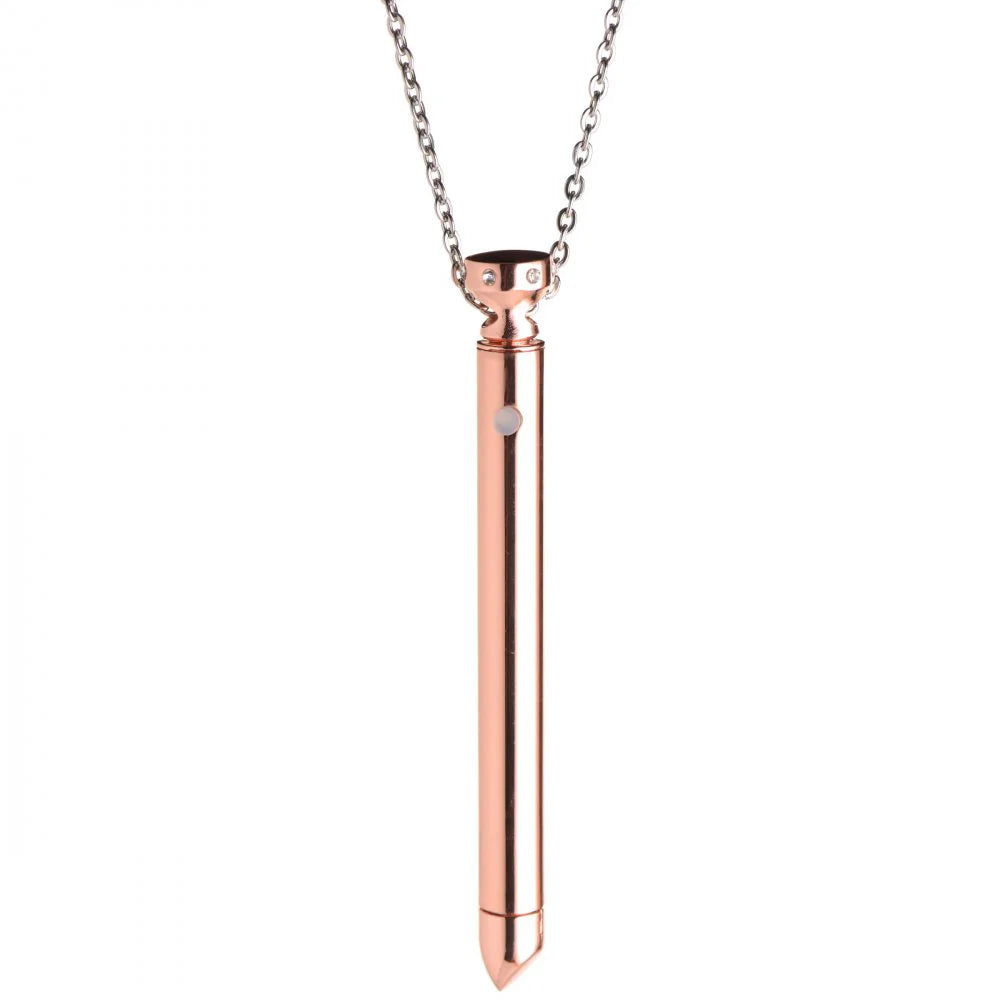 7X Rechargeable Vibrating Necklace - Rose Gold – Extreme Toyz