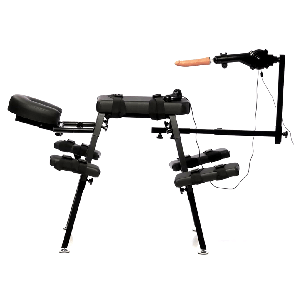Obedience Chair with Sex Machine – Extreme Toyz