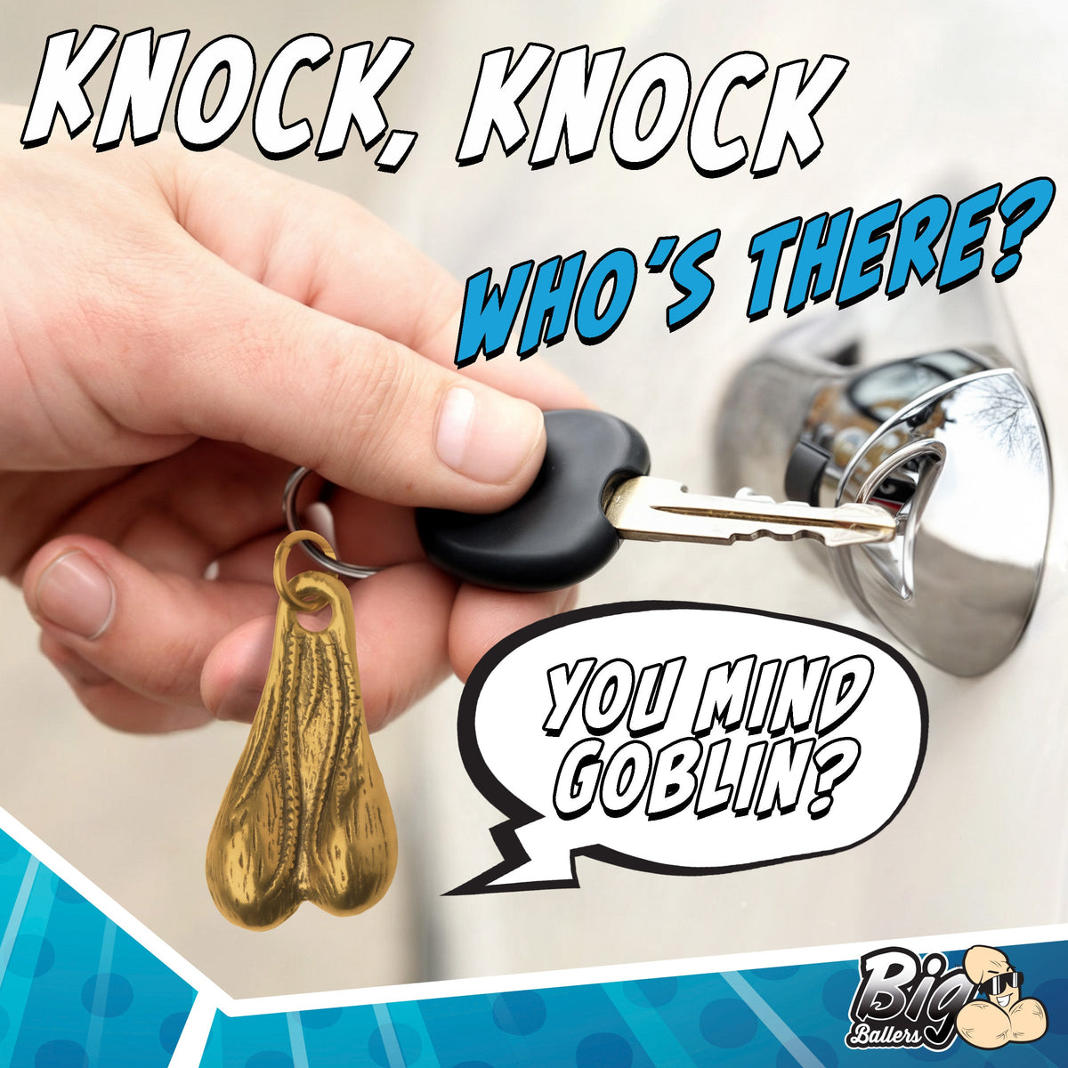 Brass Nuts Keychain – Extreme Toyz