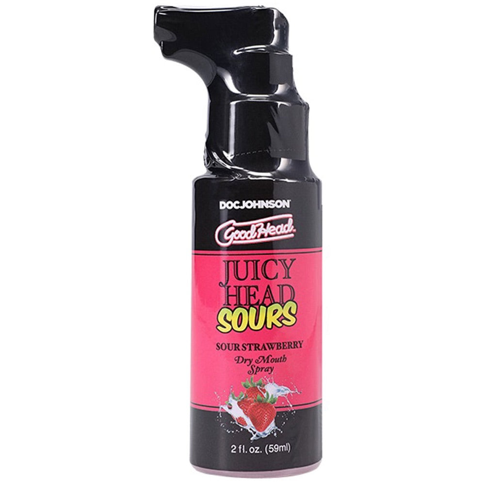 GoodHead Juicy Head Sour Strawberry Dry Mouth Spray 2 oz. – Extreme Toyz
