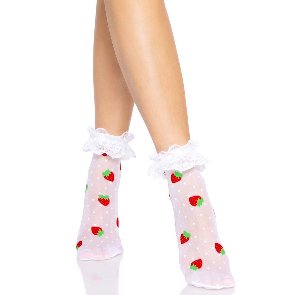 Strawberry Ruffle Anklets – Extreme Toyz