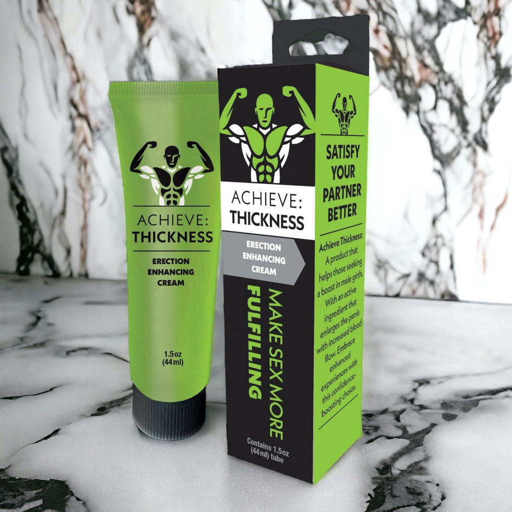 Achieve Thickness Erection Enhancement Cream - 1.5 oz. – Extreme Toyz