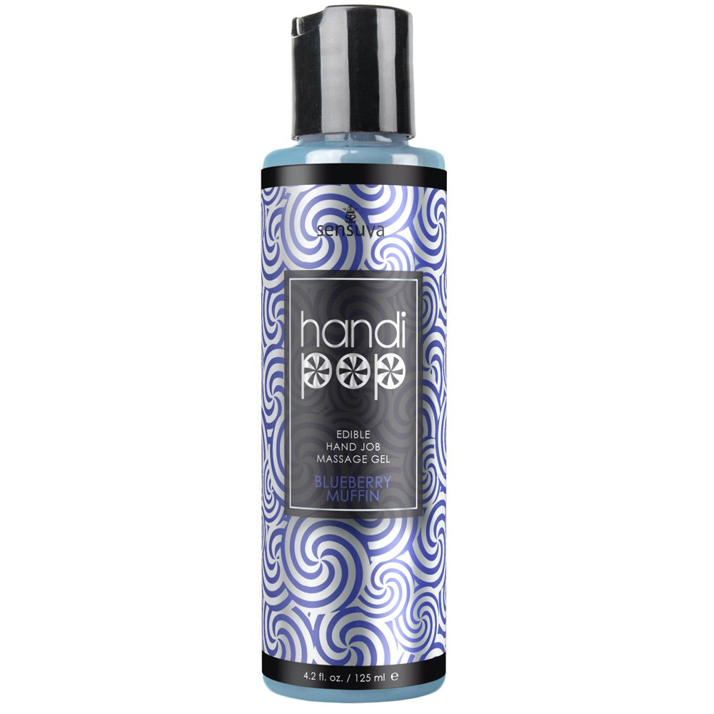 Handipop Blueberry Muffin Edible Hand Job Massage Gel - 125ml – Extreme ...