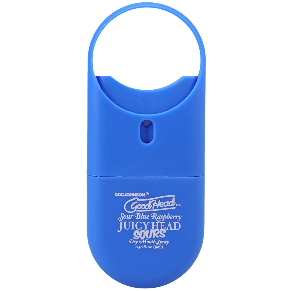 GoodHead Juicy Head Sours Dry Mouth Spray To-Go - Sour Blue Raspberry ...