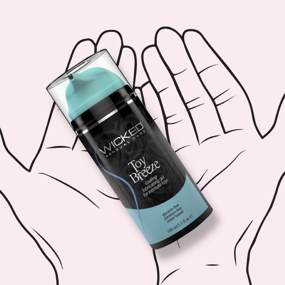 Toy Breeze Cooling Lubricating Gel for Intimate Toys - 3.3 oz ...