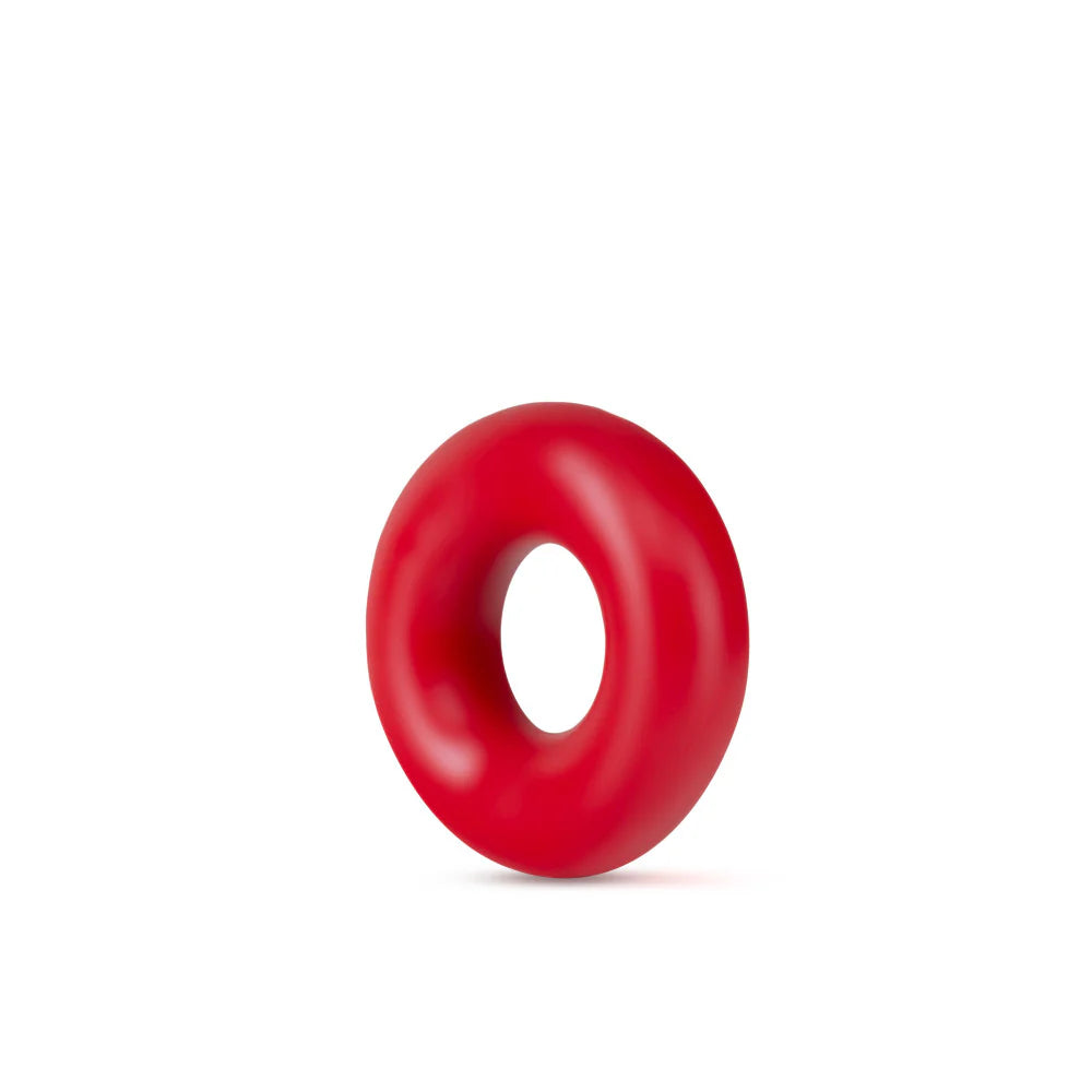 Stay Hard Donut Rings Oversized - Red – Extreme Toyz