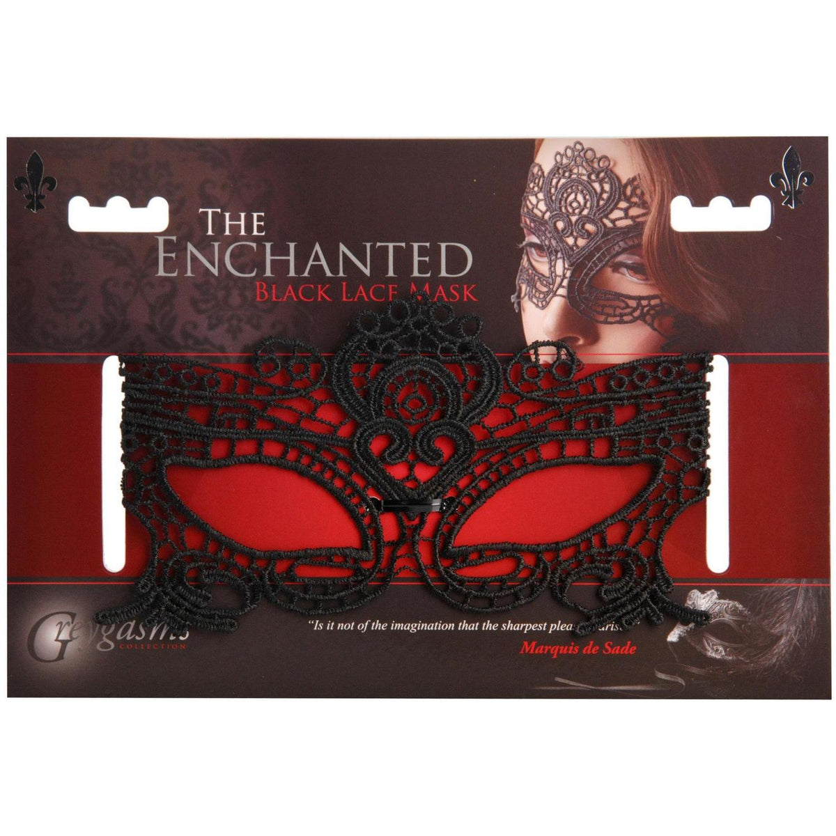 The Enchanted Black Lace Mask – Extreme Toyz