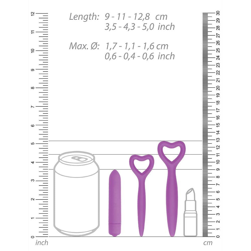Silicone Vaginal Dilator Set - Purple – Extreme Toyz
