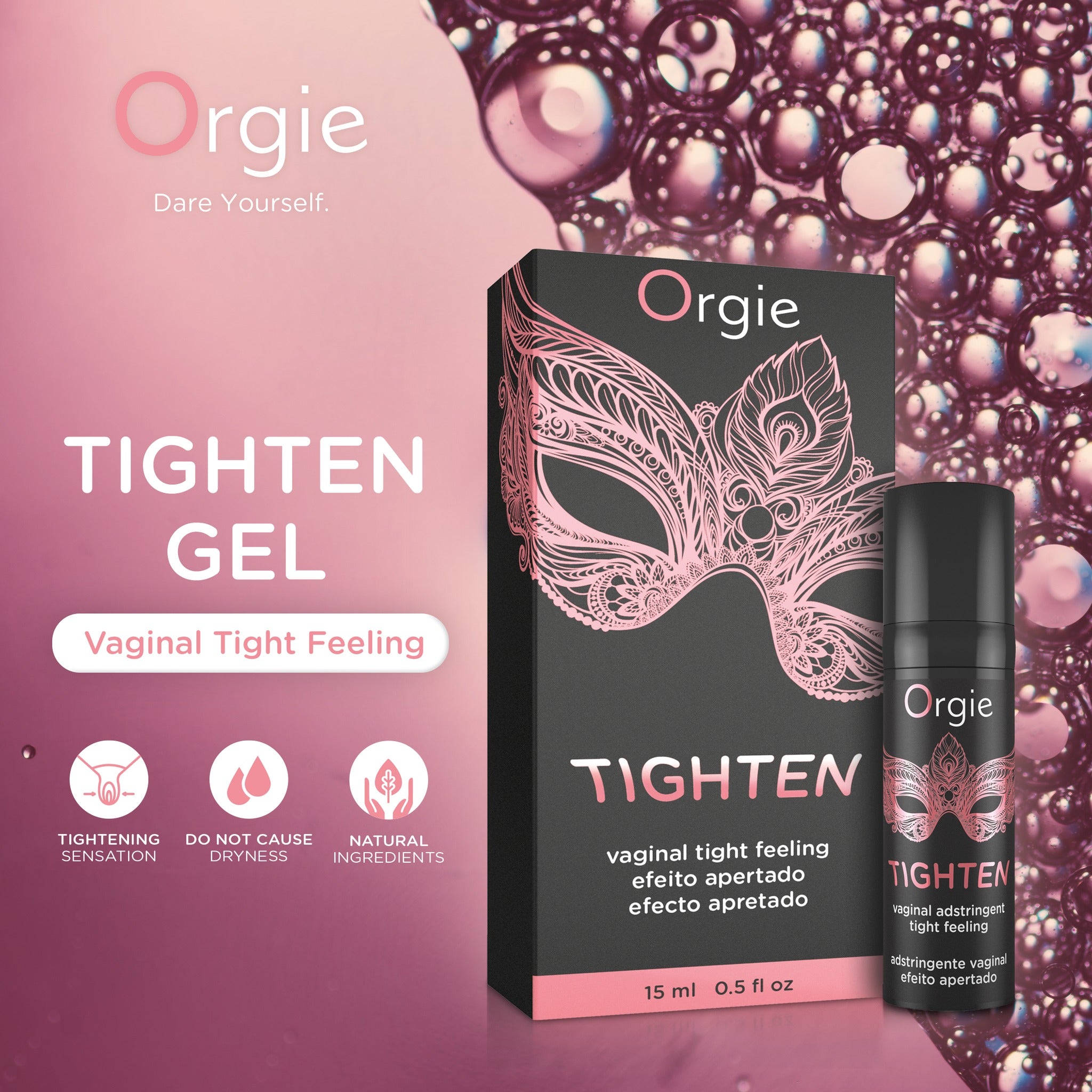 Tighten Vaginal Tightening Gel 15ml – Extreme Toyz
