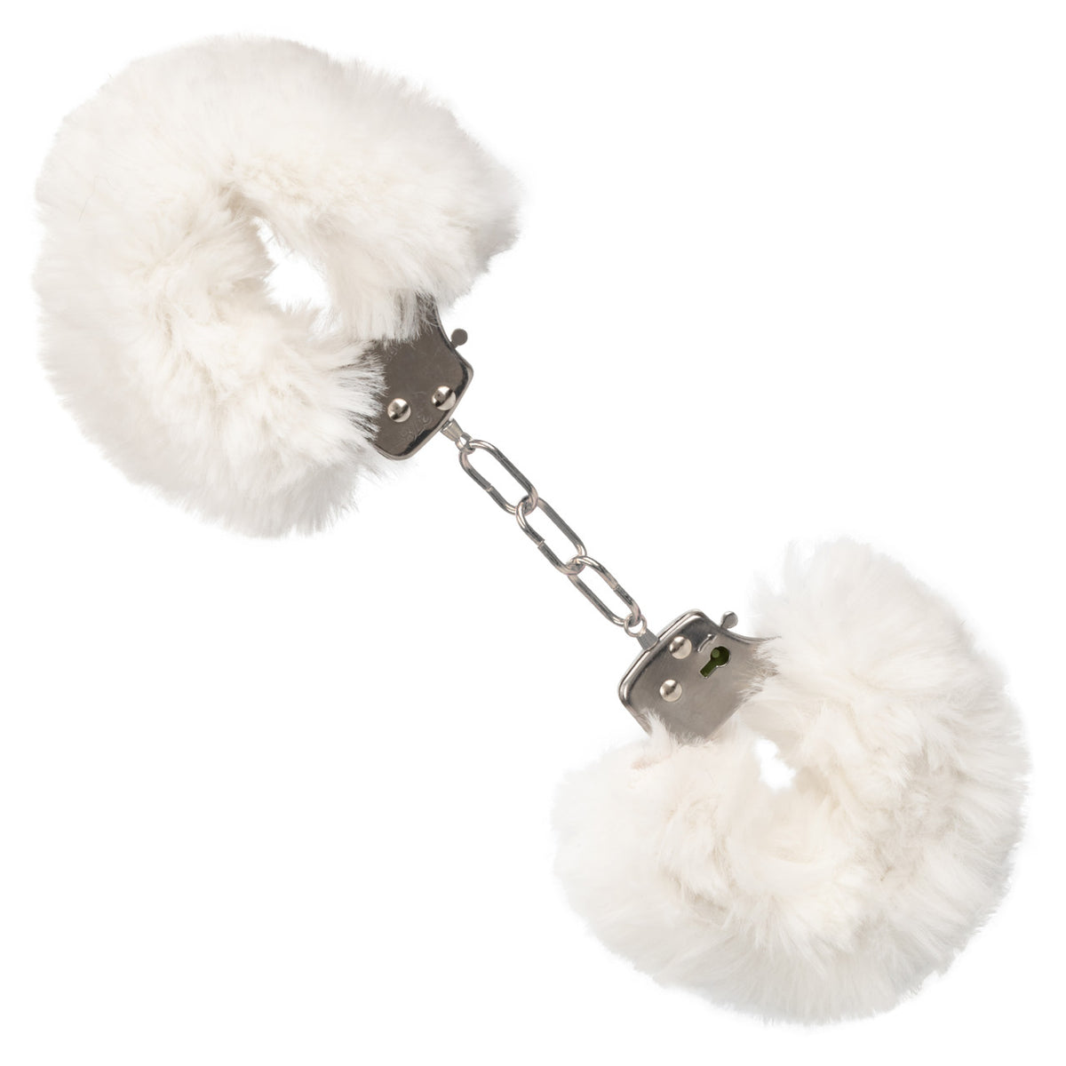 Playful Cuffs Ultra Fluffy Furry Cuffs - White – Extreme Toyz