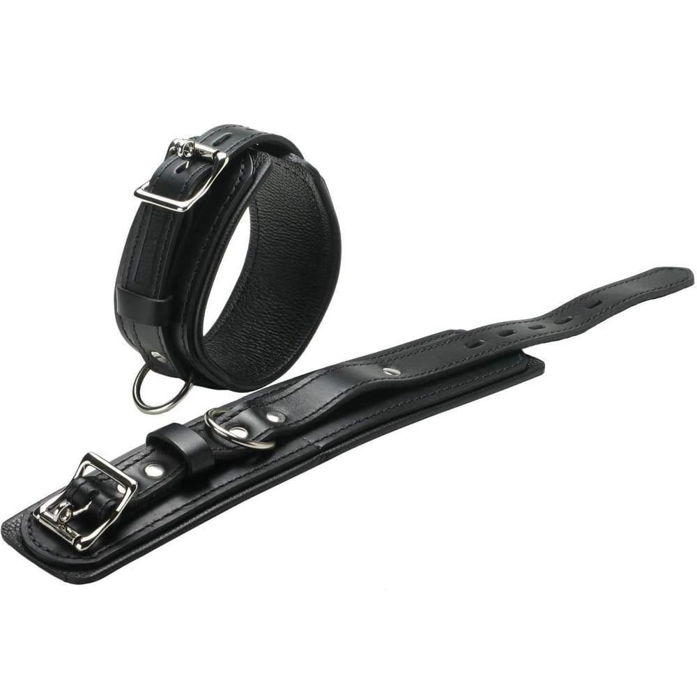Leather Premium Locking Ankle Cuffs – Extreme Toyz